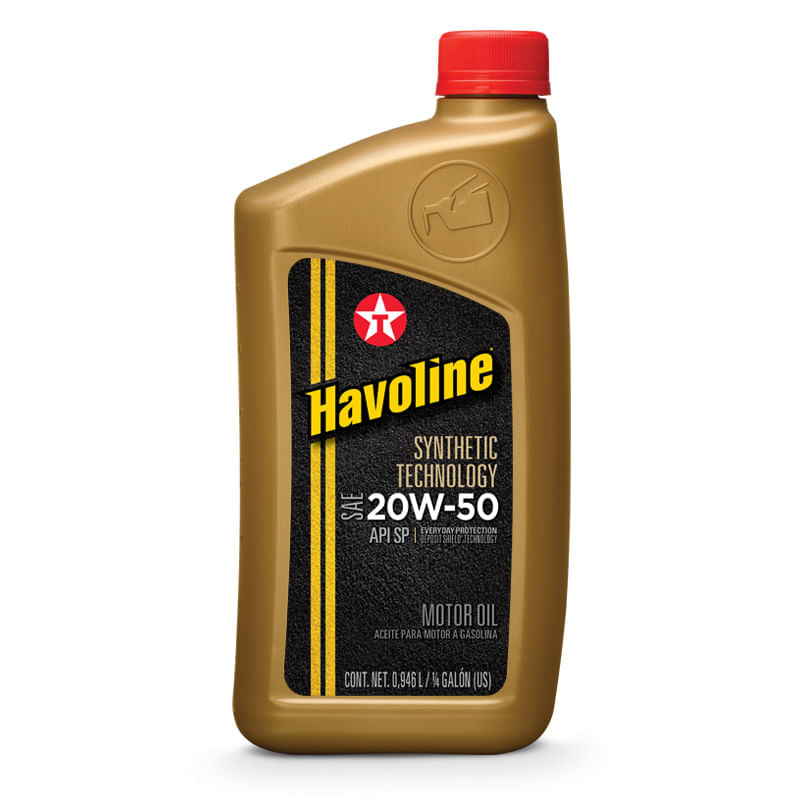 Compra - Havoline Aceite 20w50 Synthetic Technology 1/4g 39499 - Moto ...