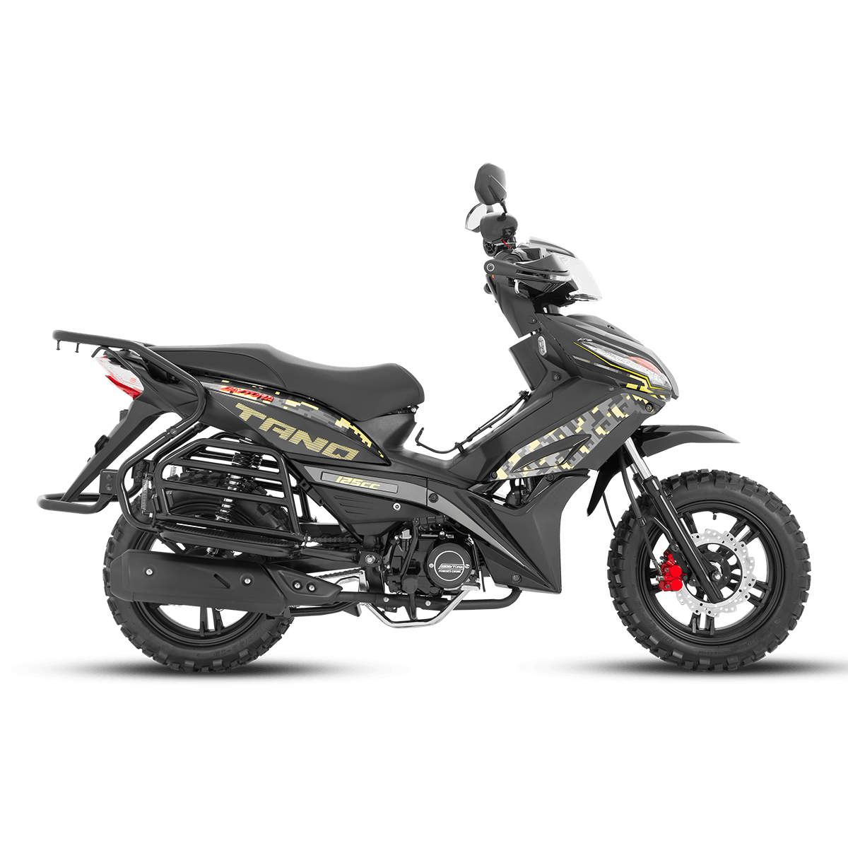 Compra - Moto Scooter Daytona Dy125 Tanq Negro/Amarillo 2025 - Moto ...