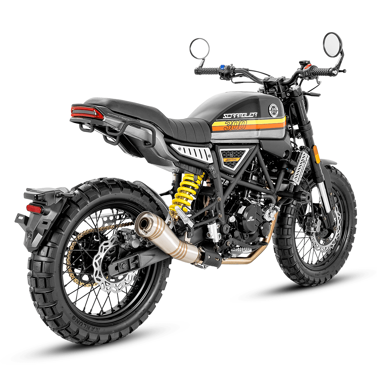 Compra - Moto Dp Daytona Dy300 Scrambler Negro 2025 - Moto Power | Tu ...