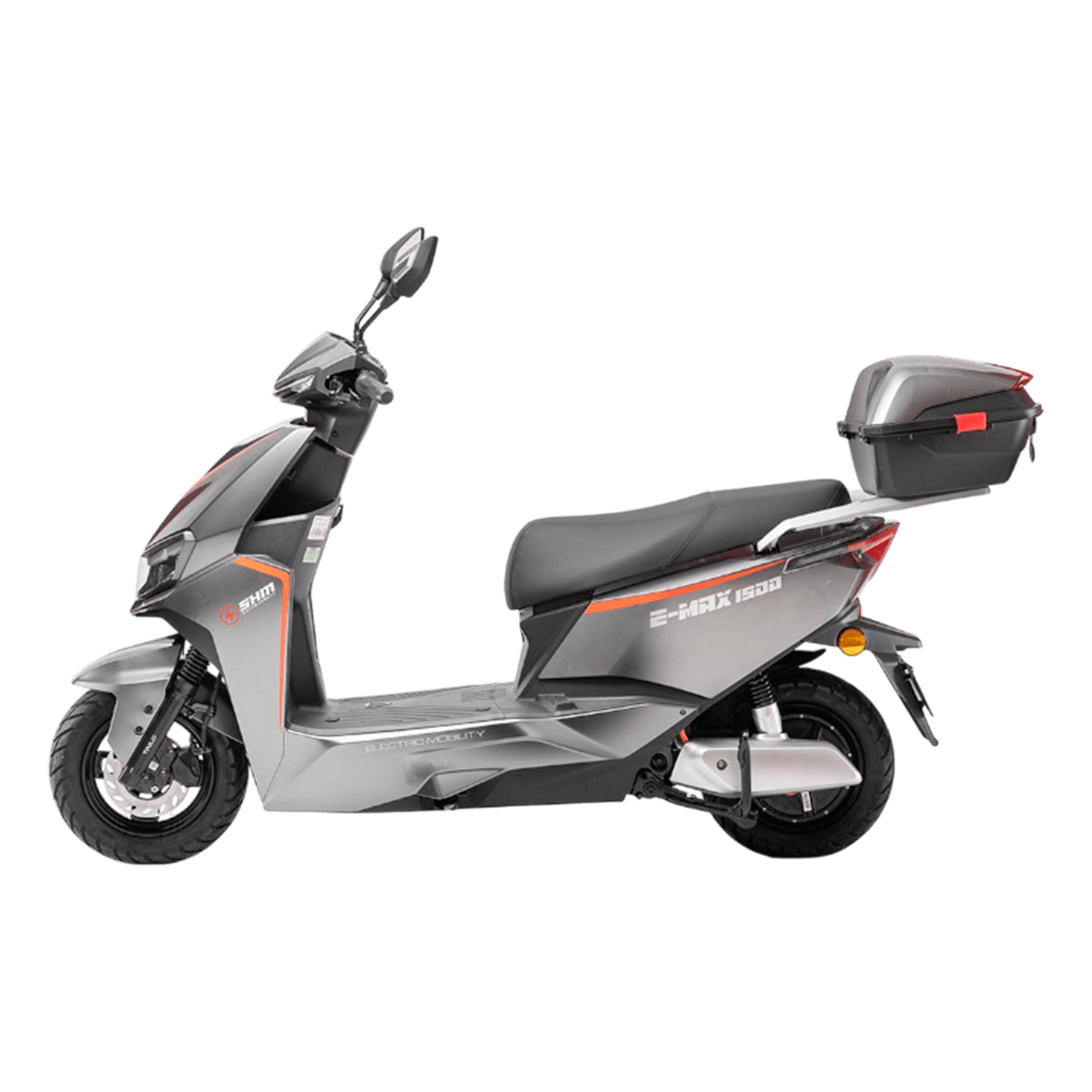 Compra - Scooter Eléctrico Shm E-Max 1500 Plomo/Naranja - Moto Power ...