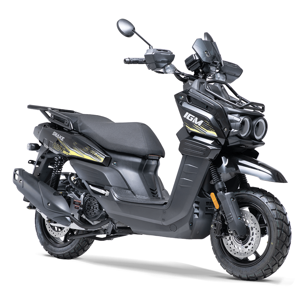 Compra - Moto Scooter Igm Snake Adv 180 Negro 2026 - Moto Power | Tu ...