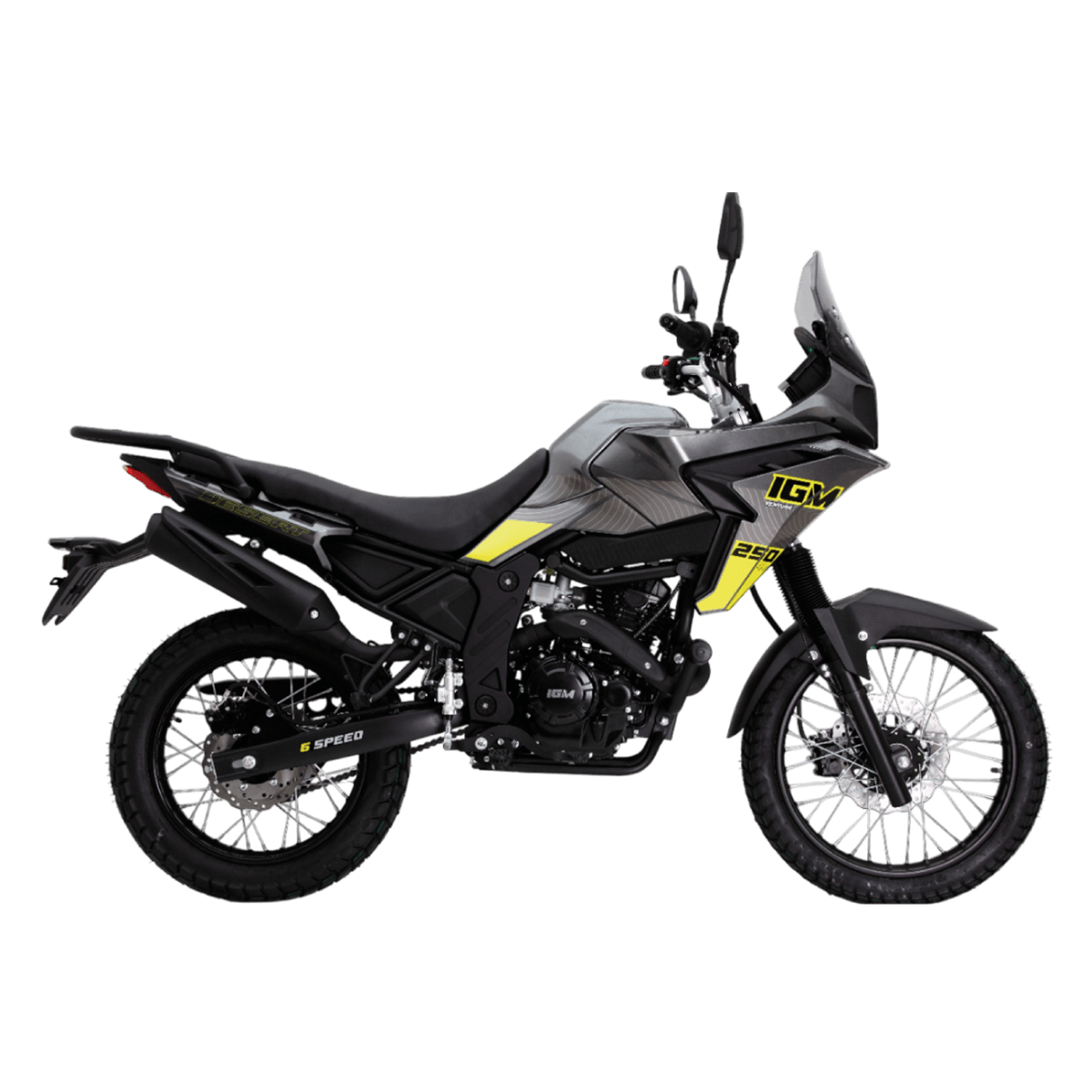 Compra - Moto Utilitaria On/Off Igm Venture Desert 250 Plomo 2026 ...